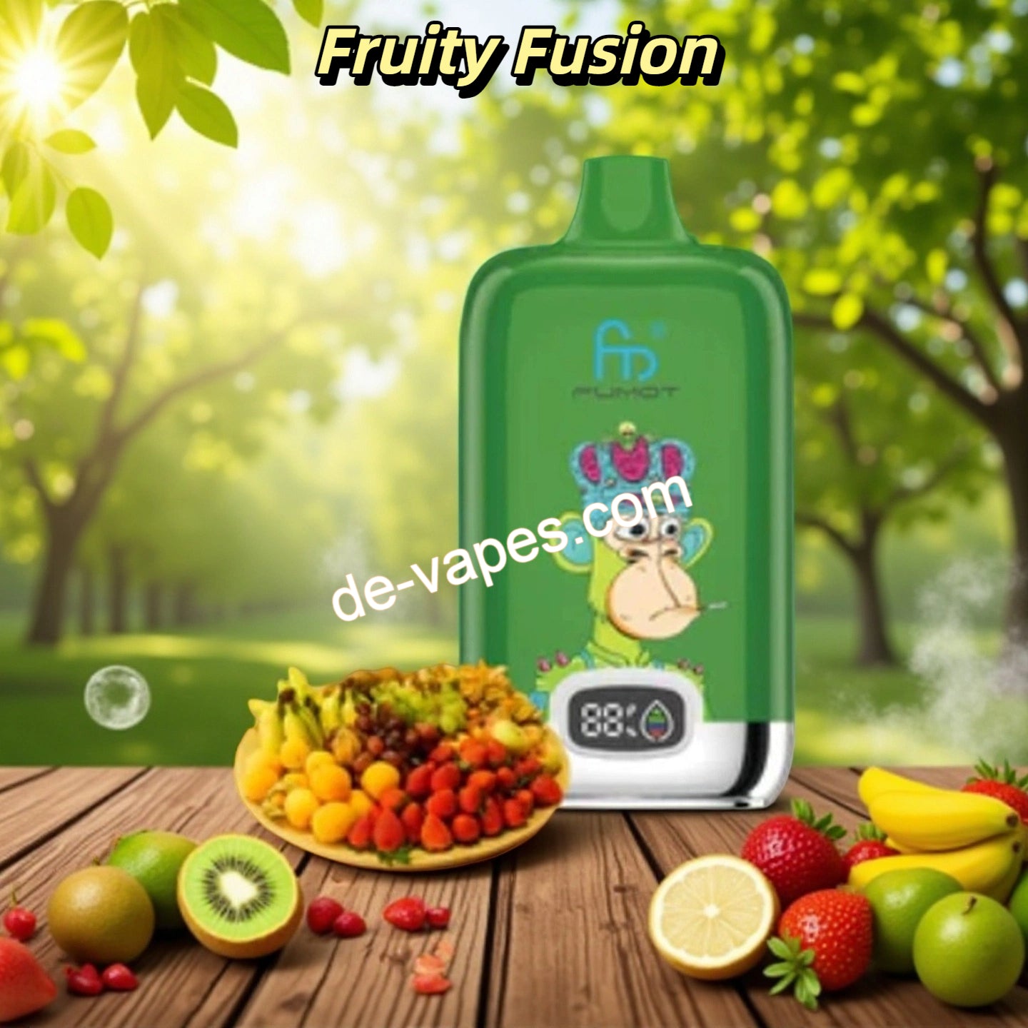 RandM Tornado Vape Digital Box 12000 Fruity Fusion – DE-Vapes