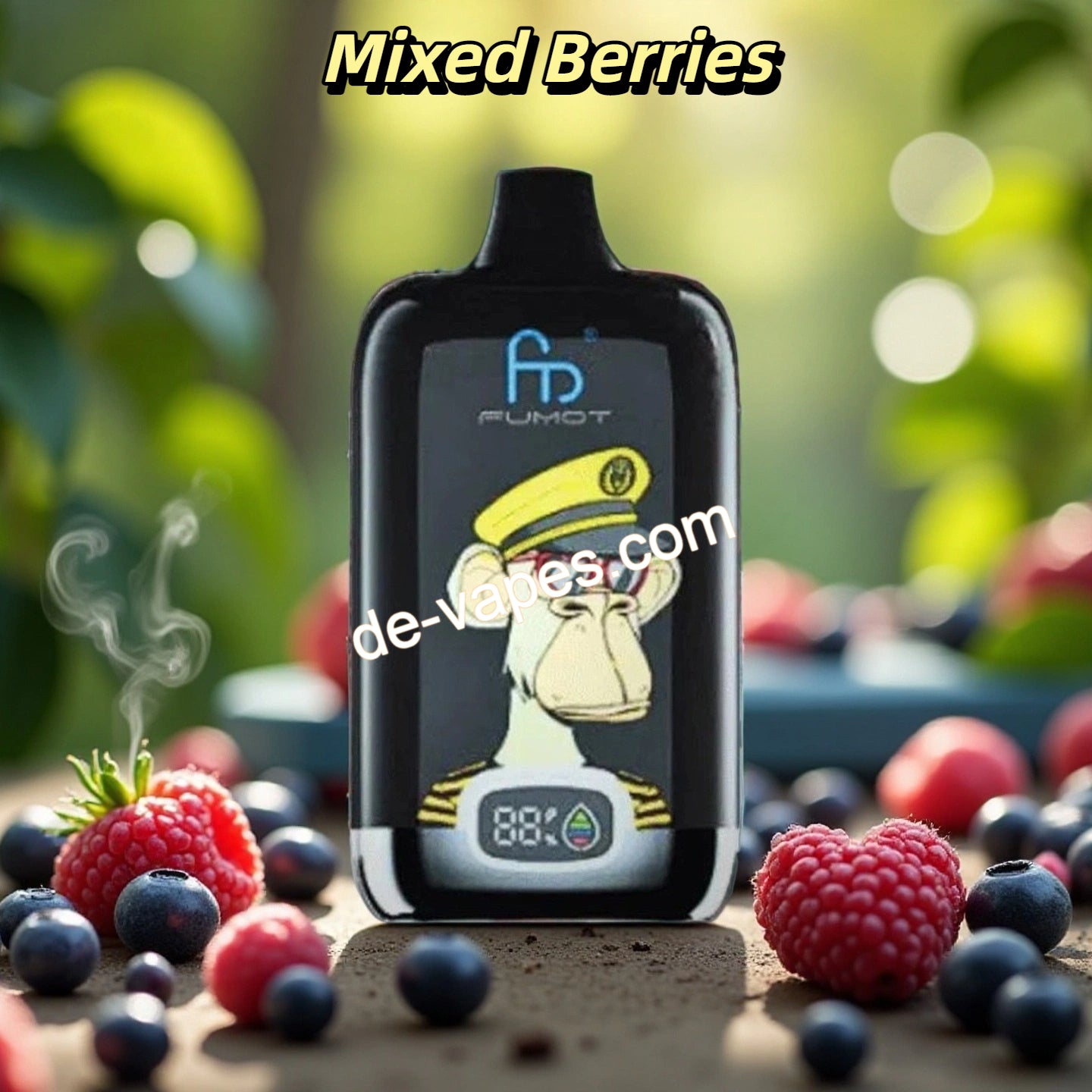 RandM Tornado Vape Digital Box 12K Mixed Berries – DE-Vapes